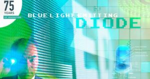 75 Years of Innovation: LED, first blue-light emitting diode - SRI
