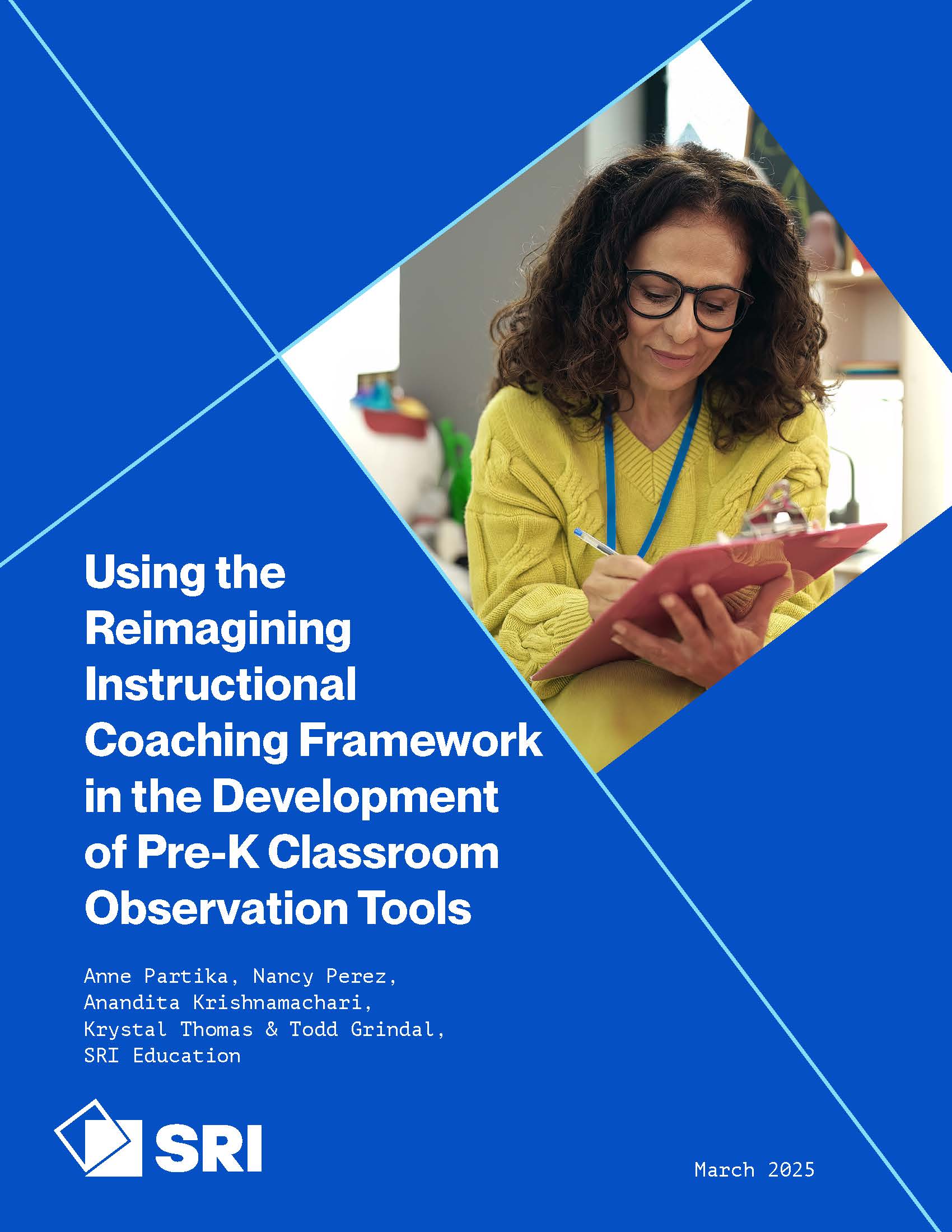 Reimagining Instructional Coaching in Early Education (RICiEE) - SRI